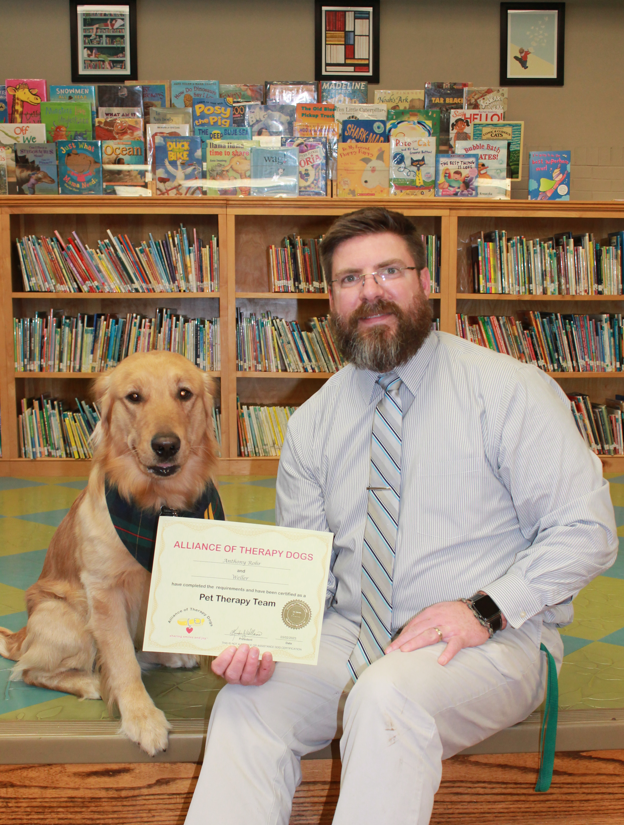 Meet Weller, Our School's New Therapy Dog | Saint Sebastian Parish